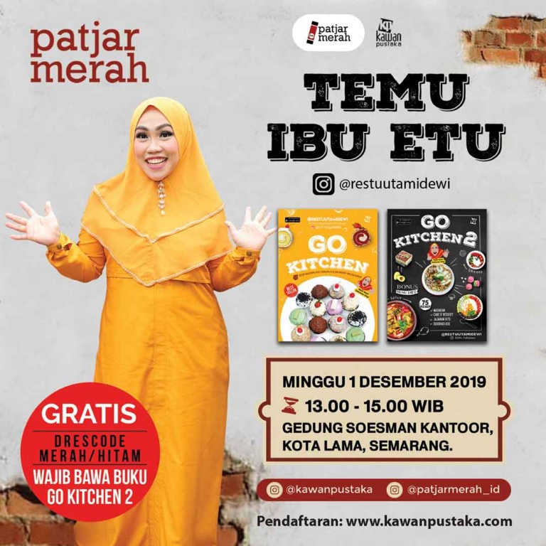 Yuk Ketemu Ibu Etu di Patjar Merah, Semarang - Kawan Pustaka | Penerbit ...
